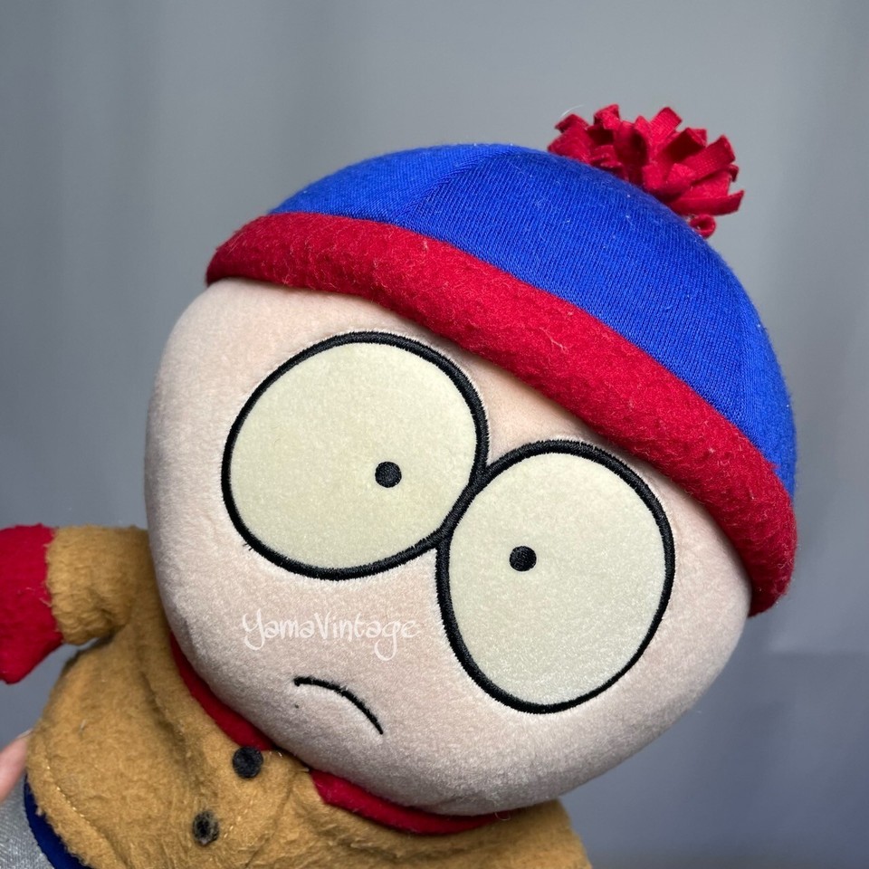 Vintage 1998s South Park Stan Marsh Plush 9.5" Dolls Comedy Central ...