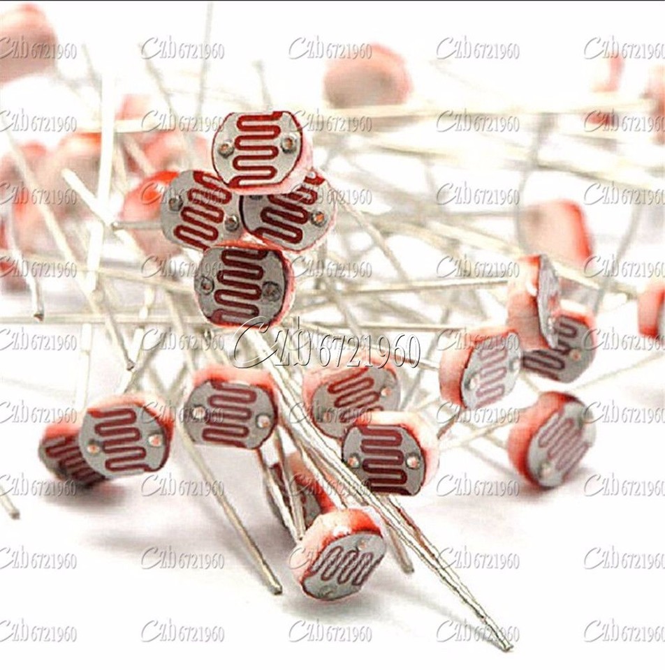 100Pcs Photoresistor 5528 GL5528 Photo Light Sensitive Resistor | eBay
