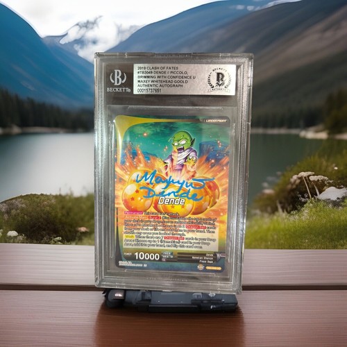 Maxey Whitehead Dende Dragon Ball Super Card CCG TCG Auto BAS #TB3 ...