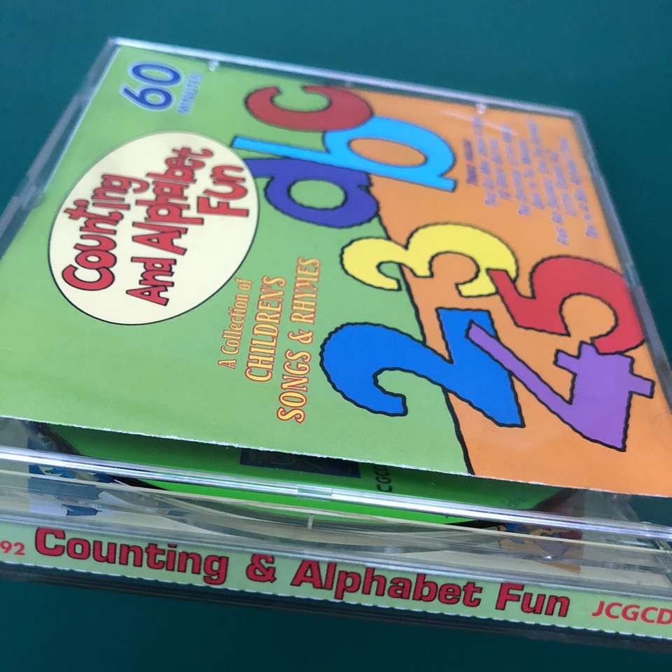 COUNTING AND ALPHABET FUN Children's Songs, Rhymes CD Early Learning ...