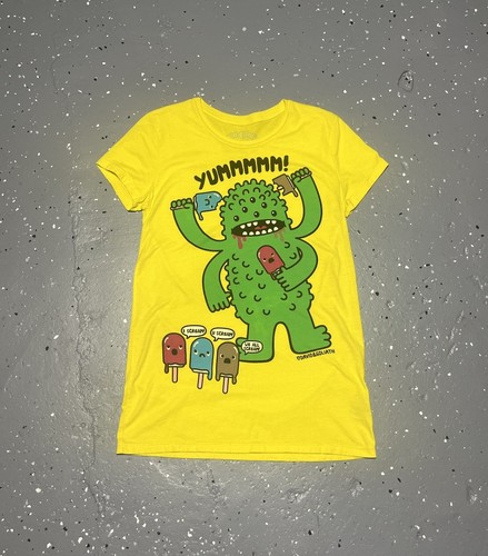 VTG Y2K DAVID & GOLIATH HOT TOPIC MONSTER ICE CREAM SCENE, EMO SHIRT | eBay
