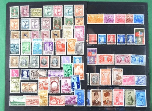 Turkey stamps on 4 sides of large stock cards mixed (Y89) | eBay