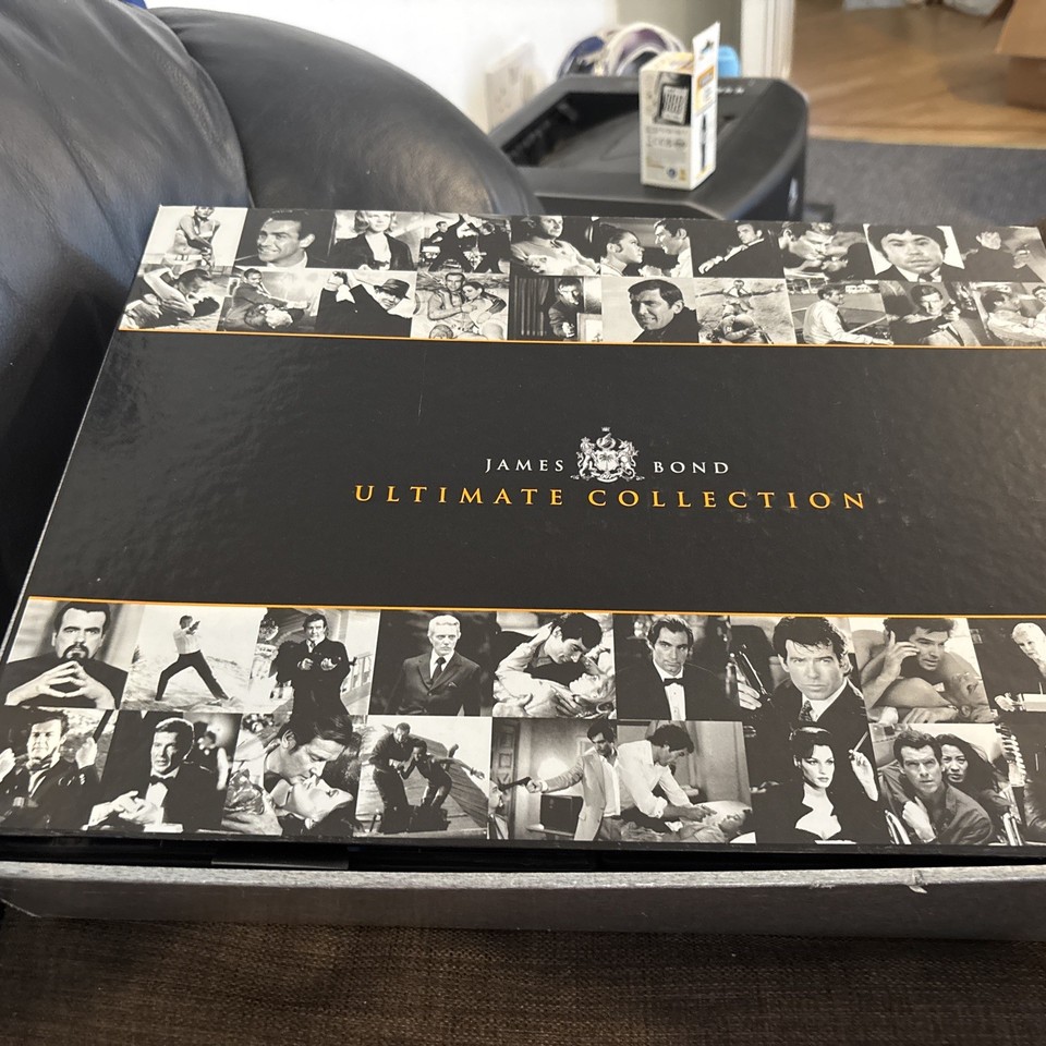 James Bond 007 Ultimate Collection Box Set COLLECTORS EDITION- Complete ...