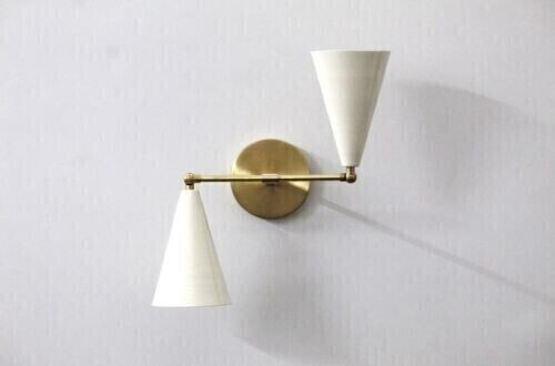 Reading Lamp HANDMADE DESIGN Handcrafted Mid Century Modern Wall Lamp ...