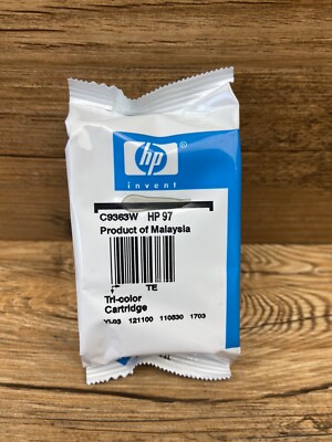 HP 97 Tricolor Ink Cartridge Open Box Sealed Genuine C9363W Loose | eBay