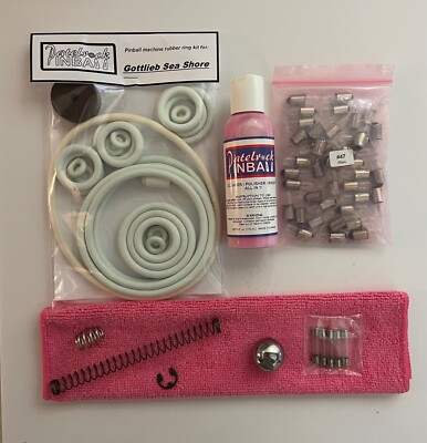 1964 Gottlieb Sea Shore Pinball Machine Maintenance Tune Up Kit | eBay