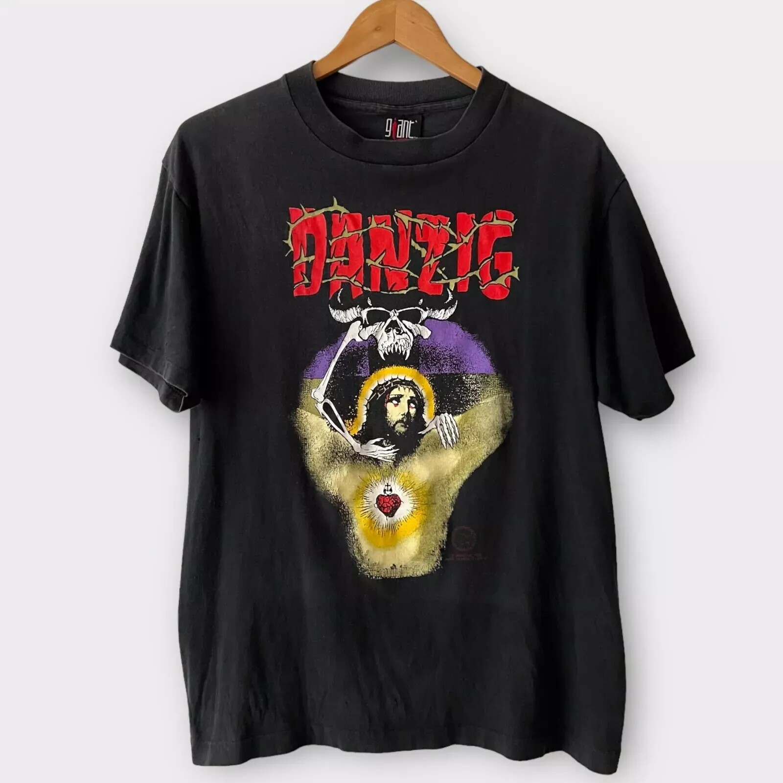 Danzig God Don't Like It Graphic Short Sleeve Unisex Tshirt For Men ...