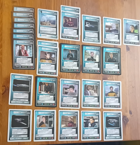 28x Decipher Star Trek CCG. Federation cards. | eBay UK