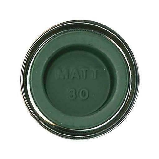 Humbrol AA0326 14ml Enamel Paint - 30 Dark Green Matt for sale online ...