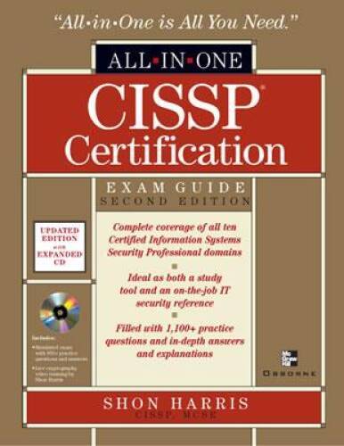 CISSP Certification: Exam Guide, 2nd Edition (All-in-One) (Book CD ...
