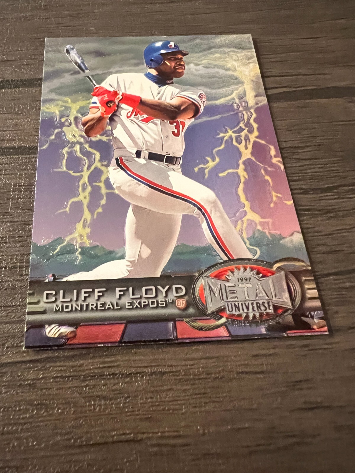 1997 Fleer Metal Universe Baseball Card #154 Cliff Floyd, Expos (L7) | eBay