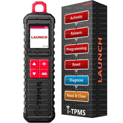 LAUNCH X431 iTPMS Car TPMS Tire Pressure Sensor Activator Programming ...