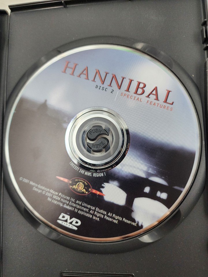 3 Blu Ray Horror &Scary Lot: Silence of the Lambs/Hannibal/Red Dragon ...