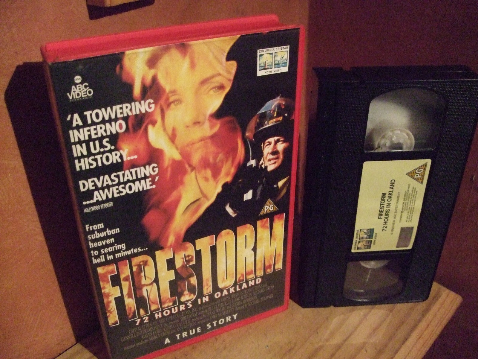 Firestorm 72 Hours in Oakland - True Story - Big box Vhs | eBay UK
