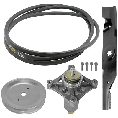 Deck Spindle Pulley Blade Belt For Husqvarna LGTH22V48 2009-2014 / 48 ...