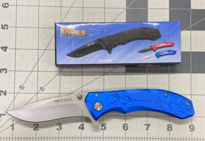 Wartech Cutlery 440SS Spider Pocket Knife 8X 203 BL | eBay