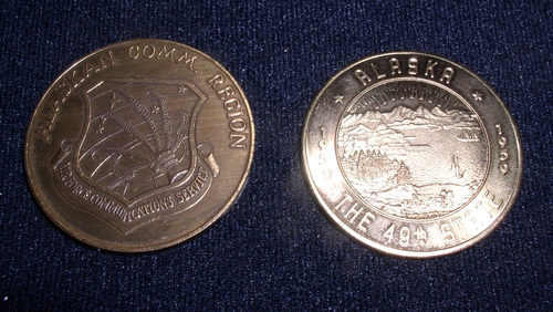 2x Alaska Coins~1959 Fairbanks Chamber of Commerce & 1867-1967 ...
