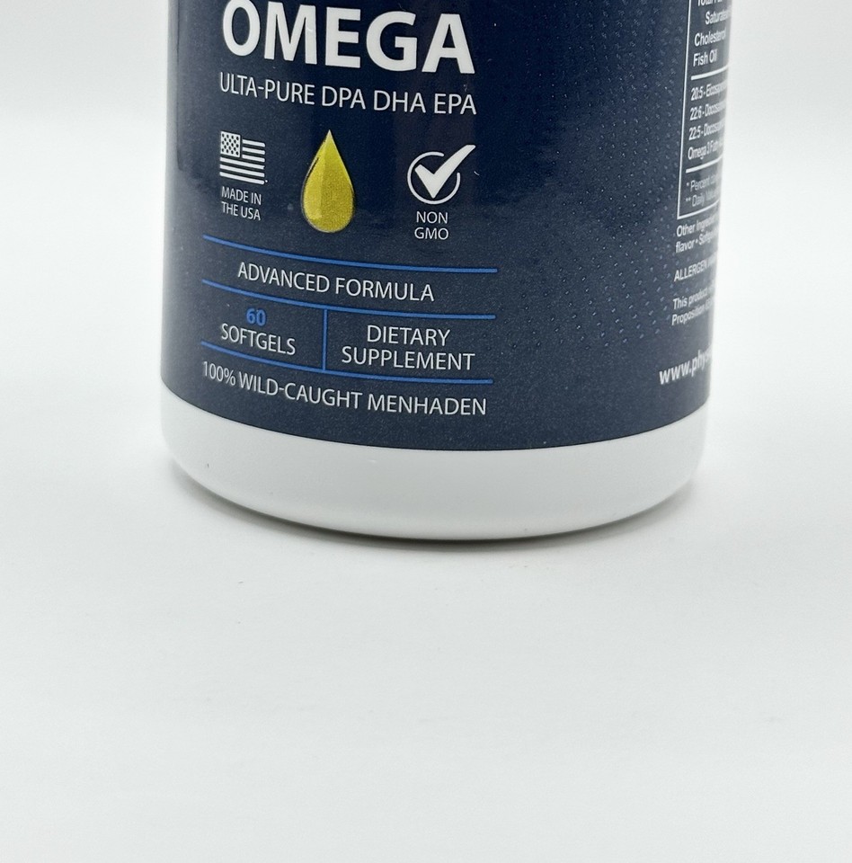 PhysioTru Physio Omega Ultra-Pura DPA DHA EPA ADVANCED FORMULA (60 Softgels) 854322007120| eBay