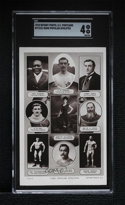 1900 Rotary Photographic Series Postcards Alfred Shrubb Jack Johnson A ...