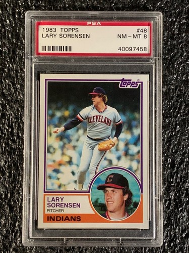 1983 Topps Baseball #48 Lary Sorensen PSA 8 | eBay