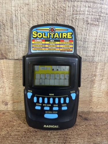 Radica Solitaire Klondike Vegas Electronic Handheld Game 3620 | eBay