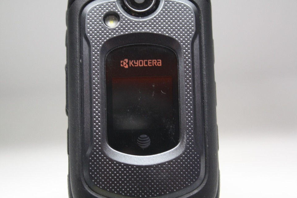 Kyocera DuraXE E4710, 8GB, Black (Unlocked) Rugged Flip Phone - Handset ...