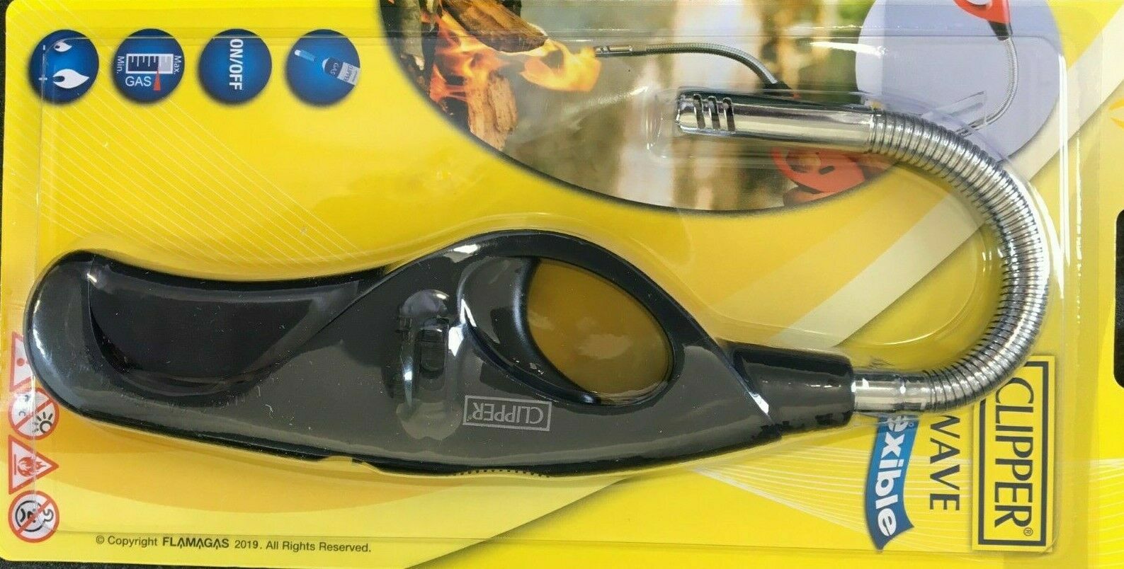 Clipper Wave Flexible Lighter BBQ Kitchen Camping Candle Flame BBQ ...