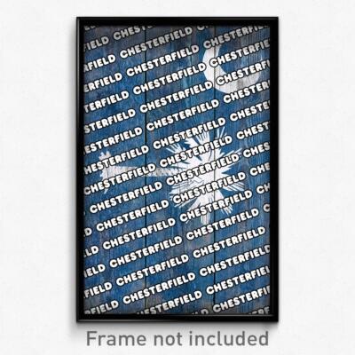 Chesterfield South Carolina Poster (SC City Souvenir 11x17 Town Print ...