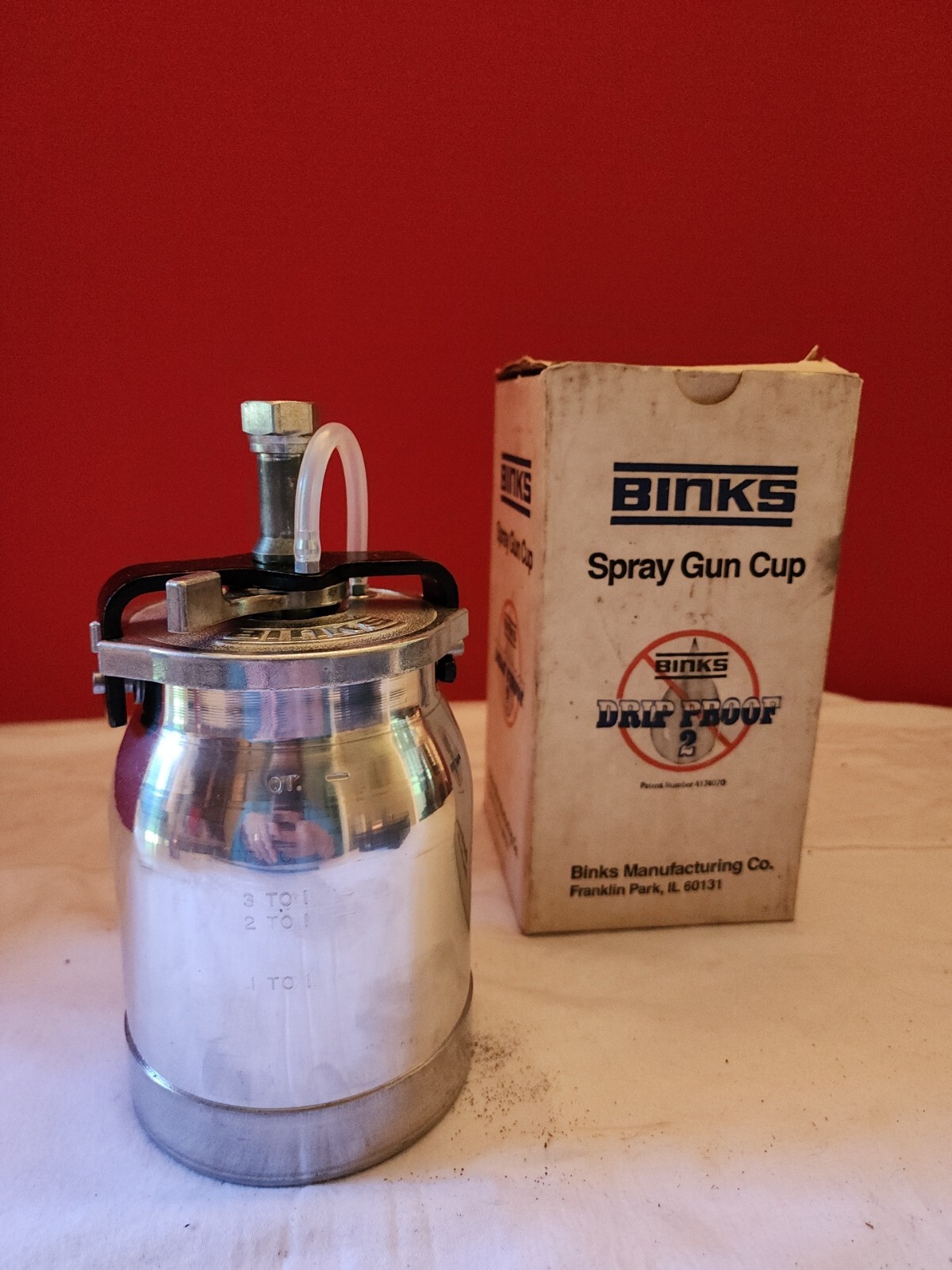 Binks 81-350 Spray Gun Paint Cup 1 Quart Non-drip for sale online | eBay