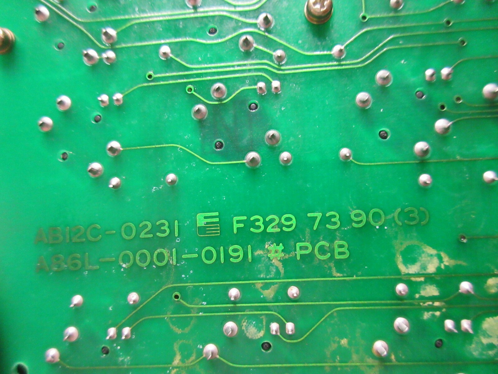 FANUC KEYBOARD A86L-0001-0191 AB12C-0231 A86L-0001-0191 2PCB F32973 90 ...