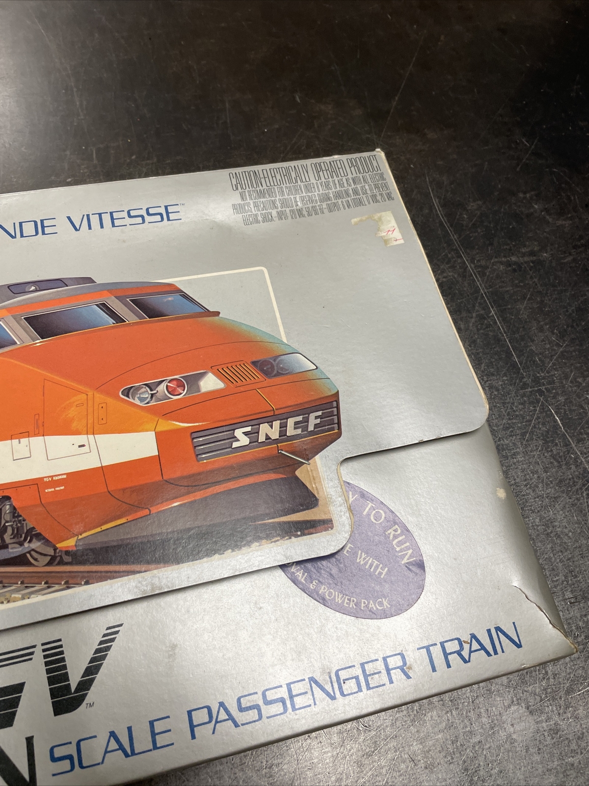 N Scale Bachmann 51-4001 TGV Electric LOCO 6 Car Passenger Train Set ...