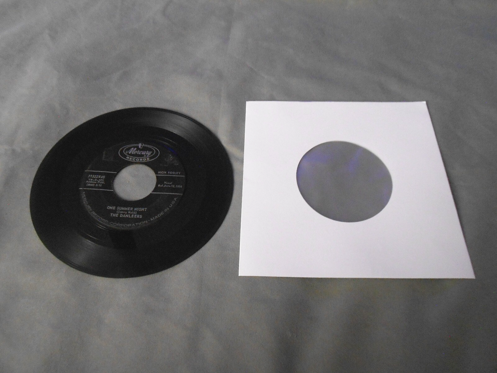 Vinyl/Album/45 RPM - 50's - THE DANLEERS - ONE SUMMER NIGHT / WHEELIN ...