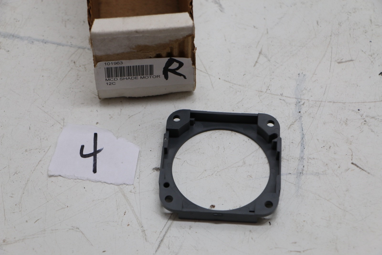 OEM Yanmar Instrument Panel Replacement Snap-On Square Gauge Back Bezel ...