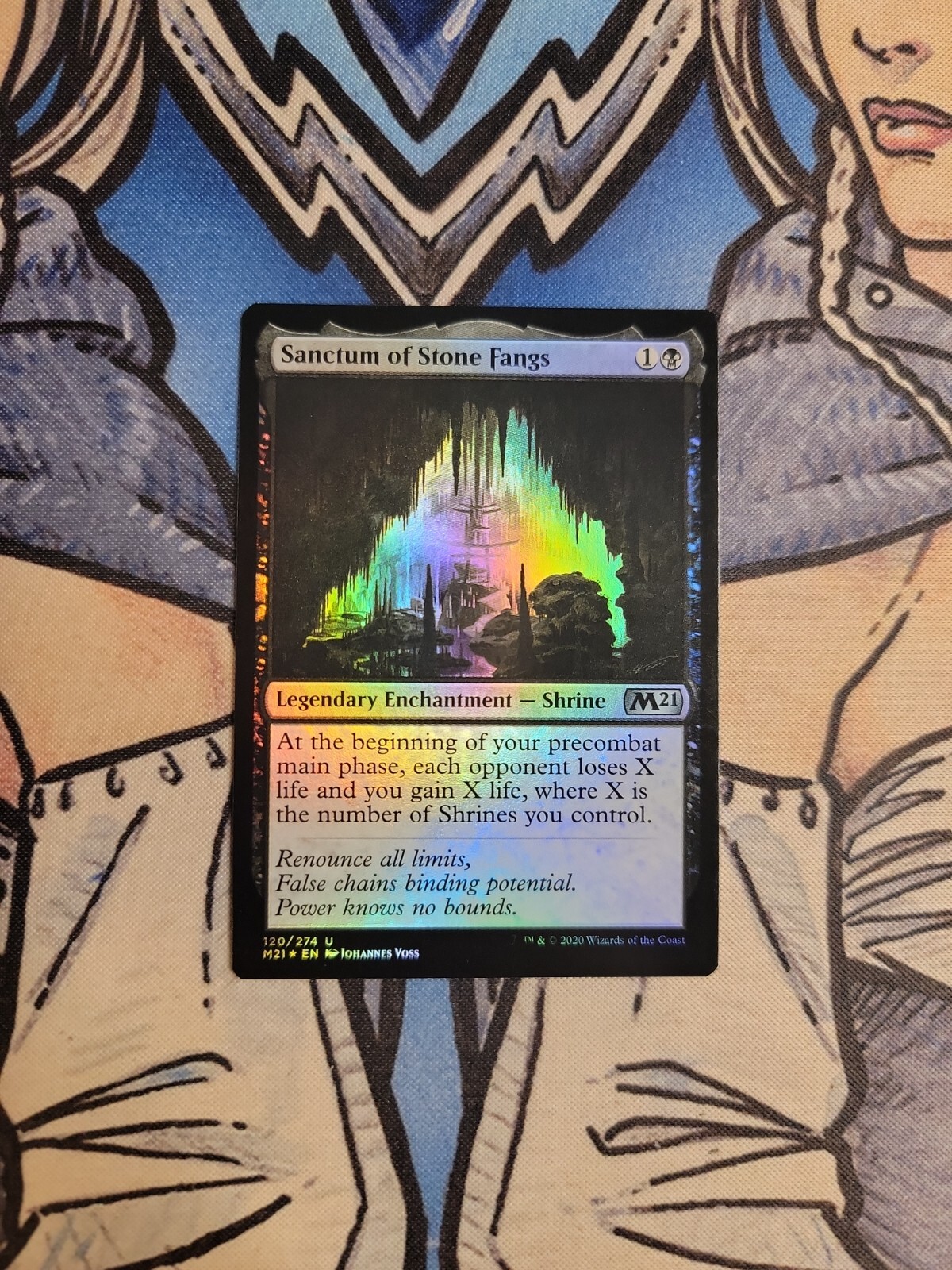 1x Sanctum of Stone Fangs FOIL - NM/M Core Set 2021 M21 MTG Magic | eBay