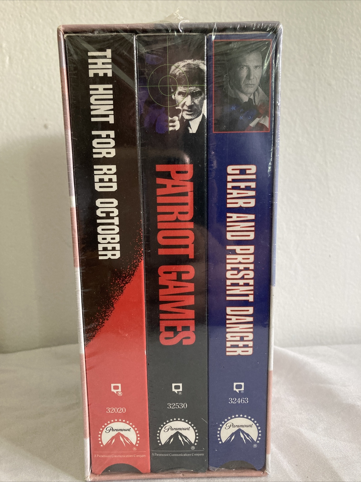 Red October/Patriot Games/Clear Present Danger Box Set Harrison Ford ...