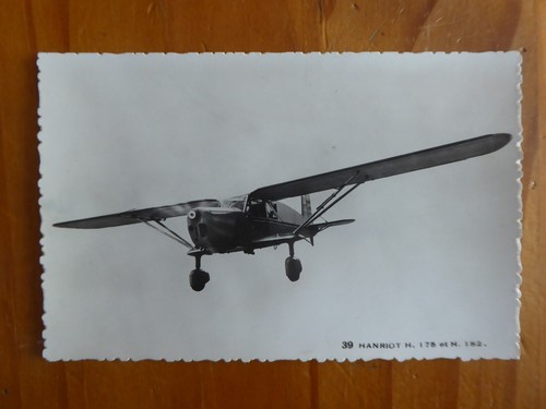 CARTE POSTALE AVIATION POST CARD AVION HANRIOT H.175 H.182 | eBay