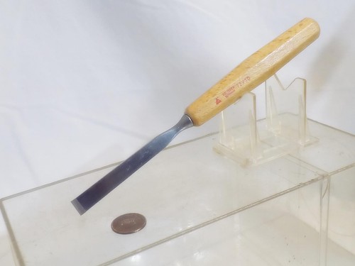 Solingen German Made Wood Carving Gouge Chisel #1 Sweep 3/8" Cut 7.75 ...