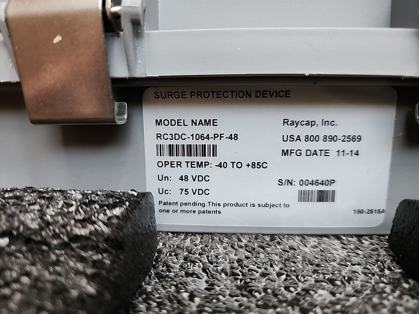 NEW! RAYCAP COMMSCOPE RC3DC-1064-PF-48 SURGE PROTECTION DEVICE | eBay