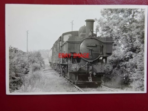PHOTO DARKROOM - GWR LOCO 7442 ON WATLINGTON BRANCH | eBay