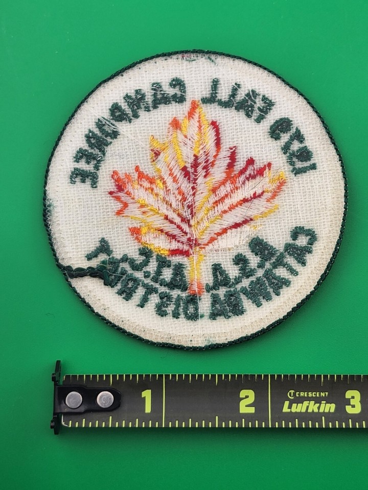 1979 Fall Camporee Catawba District BSA AIC Patch Boy Scouts Of America ...