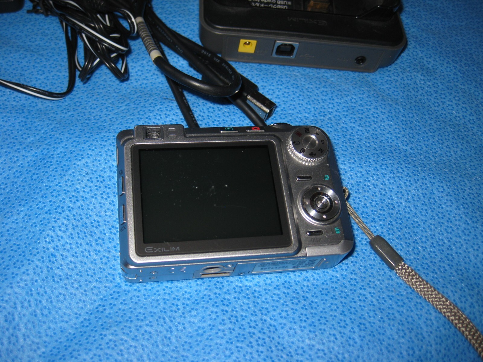 Casio EXILIM ZOOM EX-Z850 8.1MP Digital Camera - Silver for sale online ...