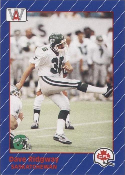 Las mejores ofertas en 1991 All World CFL Dave Ridgway #83 | eBay