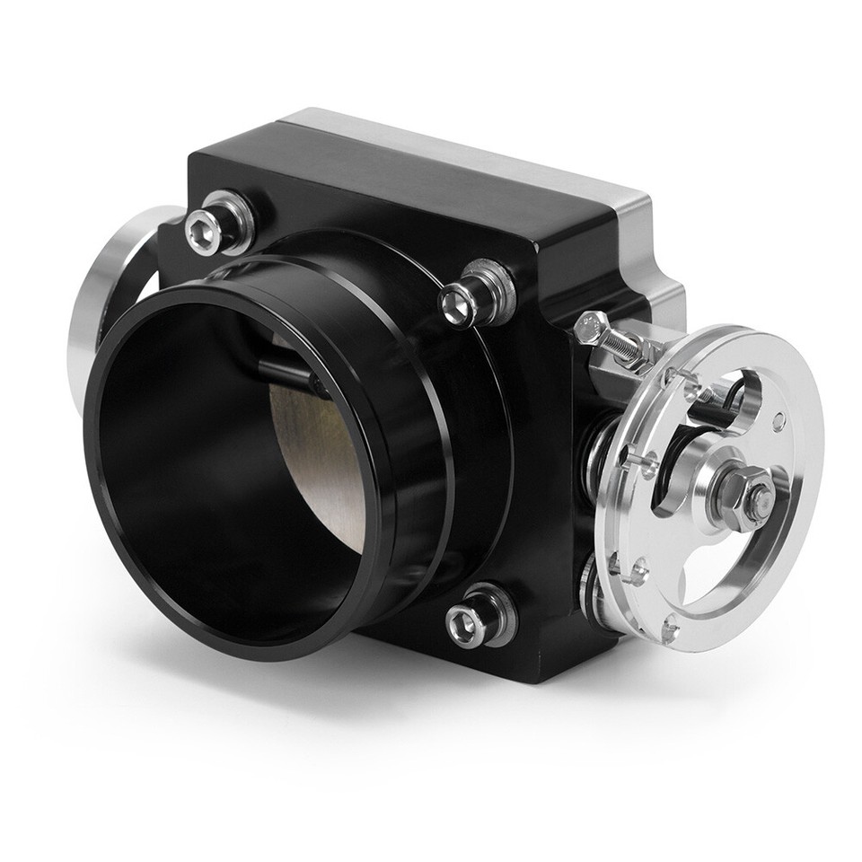 80mm High Flow Alloy Aluminum Universal CNC Billet Intake Throttle Body ...