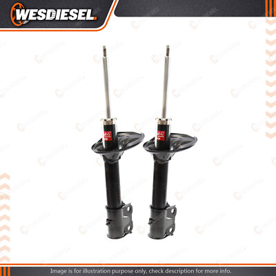 2 x KYB Front Excel-G Gas Replacement Strut Shock Absorbers 334368 ...