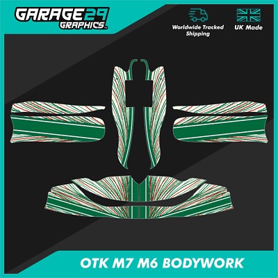 TONY KART 2022 STYLE OTK M7 M6 KARTING STICKER KIT | eBay UK