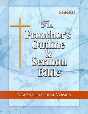 Preacher's Outline & Sermon Bible-NIV-Genesis I Chapters 1-11 by ...