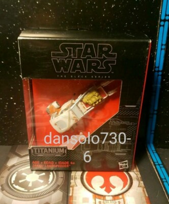 Star Wars Titanium Black #19 Jakku Landspeeder | eBay