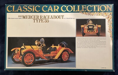 Bandai Classic Car Collection 1913 Mercer Raceabout Type 35 Model Kit ...