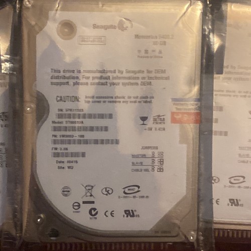 ST98823A - Seagate 80GB 5400 RPM Ide 2.5 " HDD | eBay