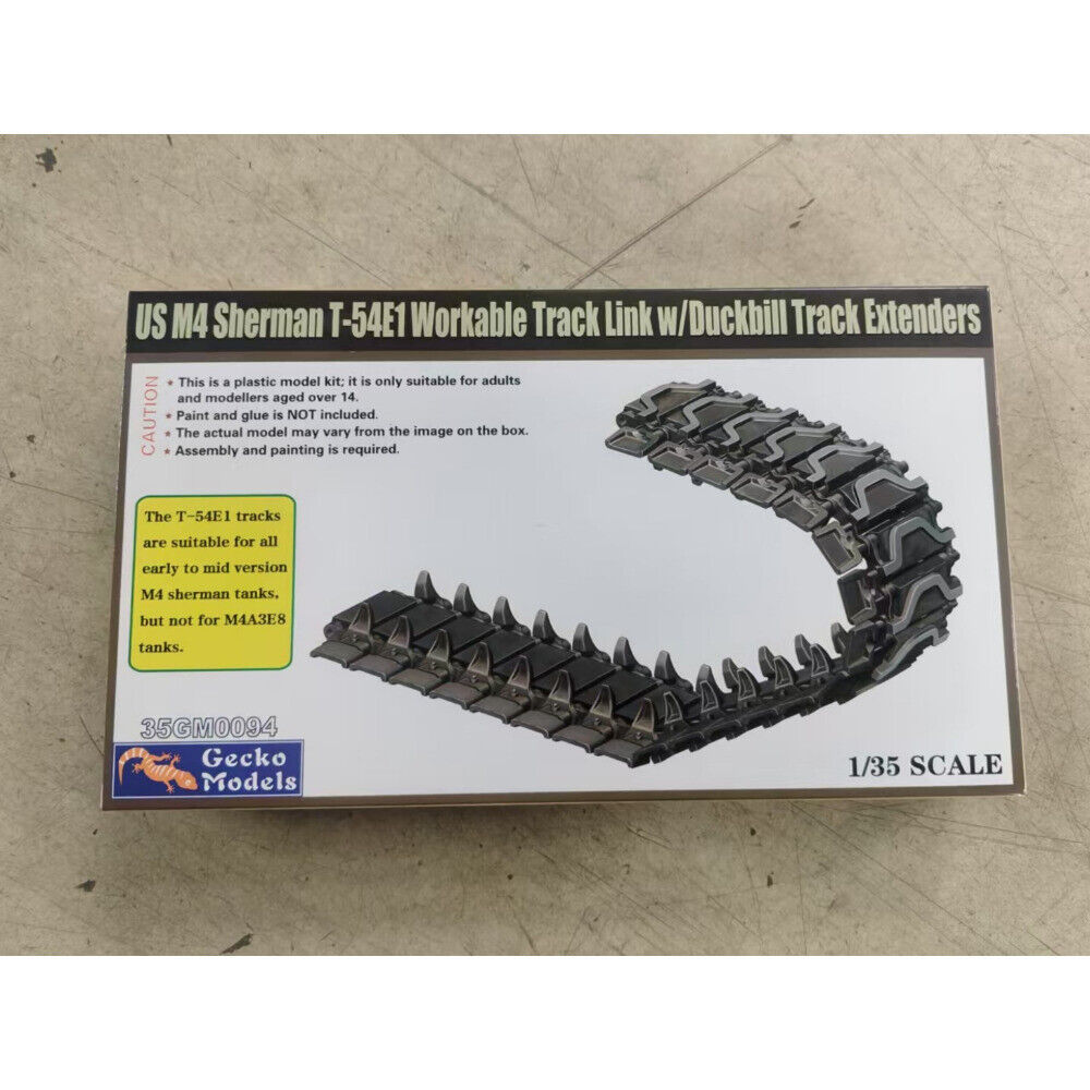 Gecko Models 35GM0094 1/35 US M4 Sherinan T-54E1 Workable Gecko Models 35GM0094 1/35 US M4 Sherinan T-54E1 Workable